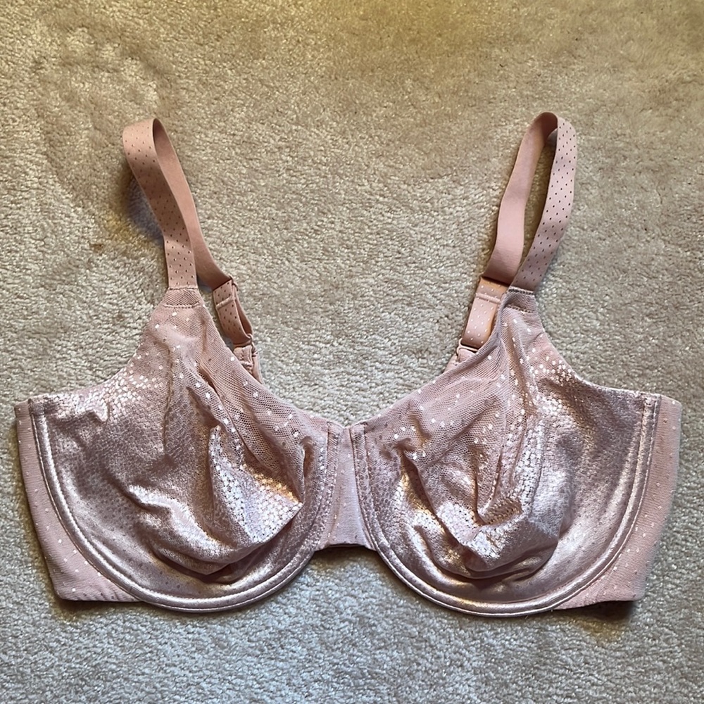 Wacoal Back Appeal Bra Size 40ddd In Beige - Gem